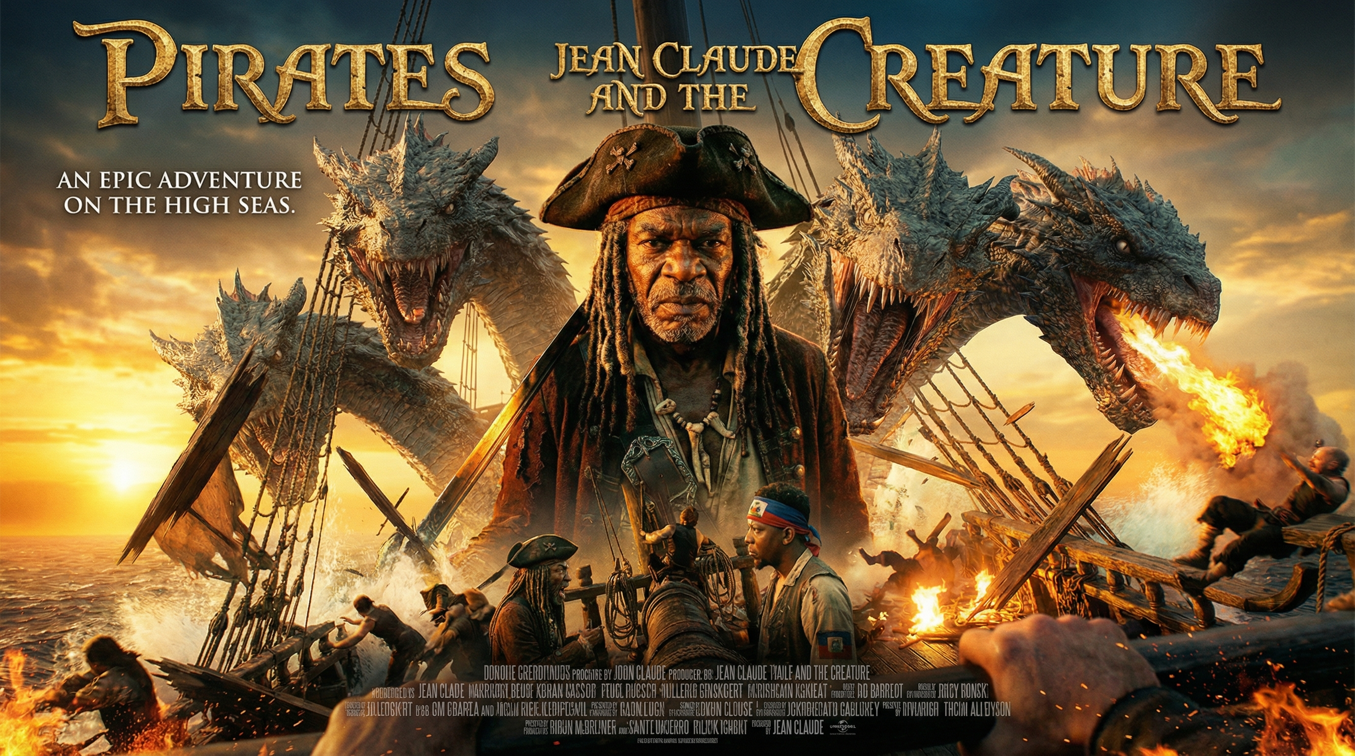 Captain JEAN-CLAUDE and the CREATURE by @realisateuremilson | Make Your ...