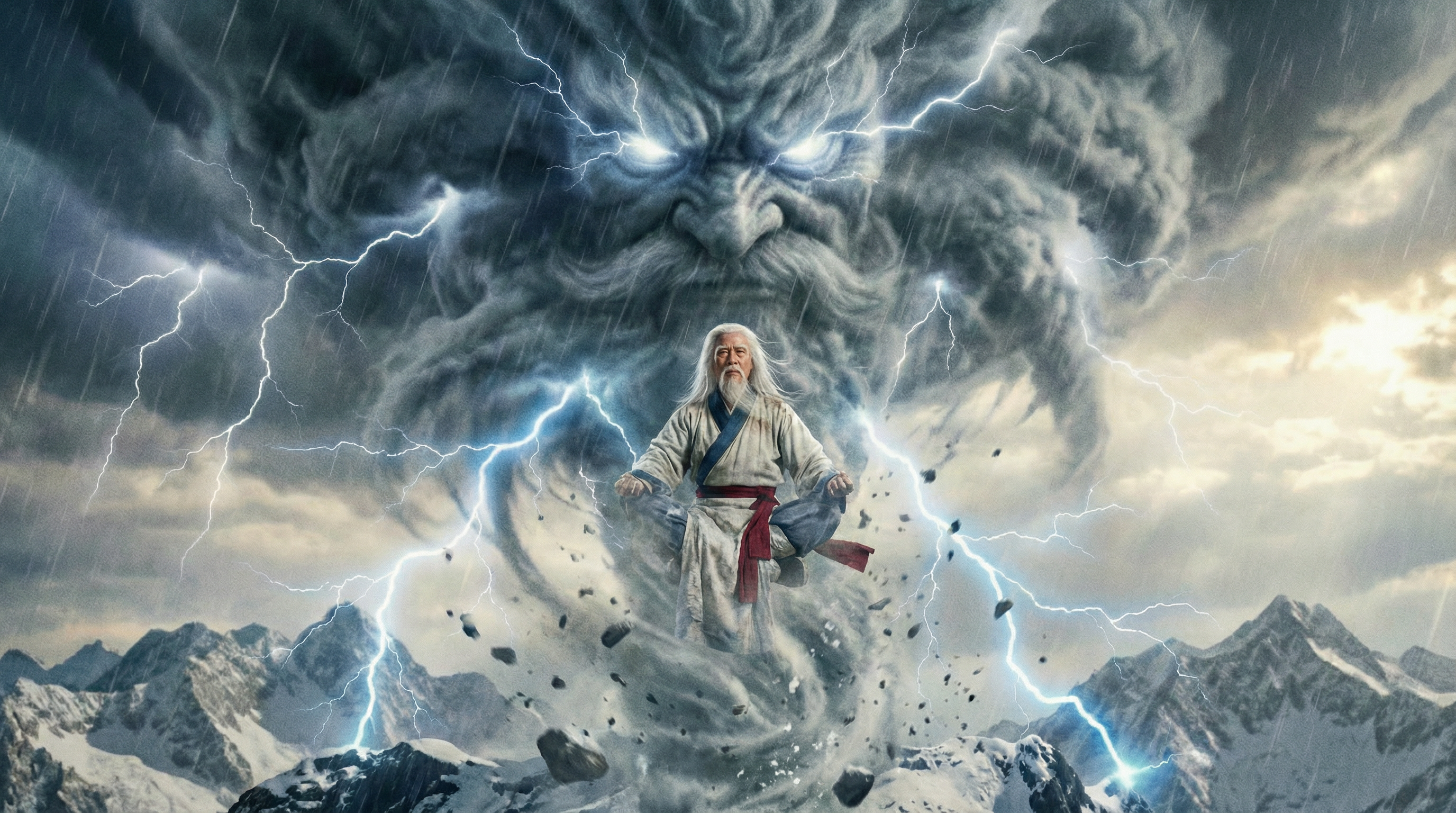 Master Tempest Battles the Storm God by @hippieh0p | Make Your Action Scene